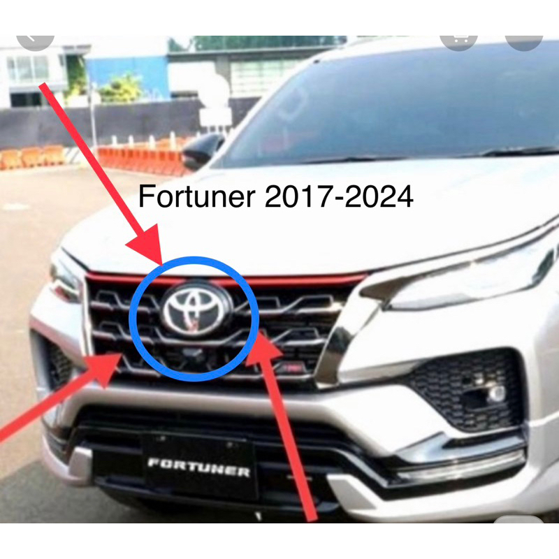 Jual LOGO EMBLEM LAMBANG TOYOTA FORTUNER ORIGINAL ASLI 2017 - 2023 ...
