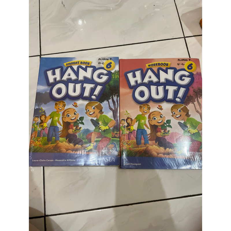 Jual Student Book Hang Out! 6 dan Work Book Hang Out! 6 ( Dapat 2 Buku ...