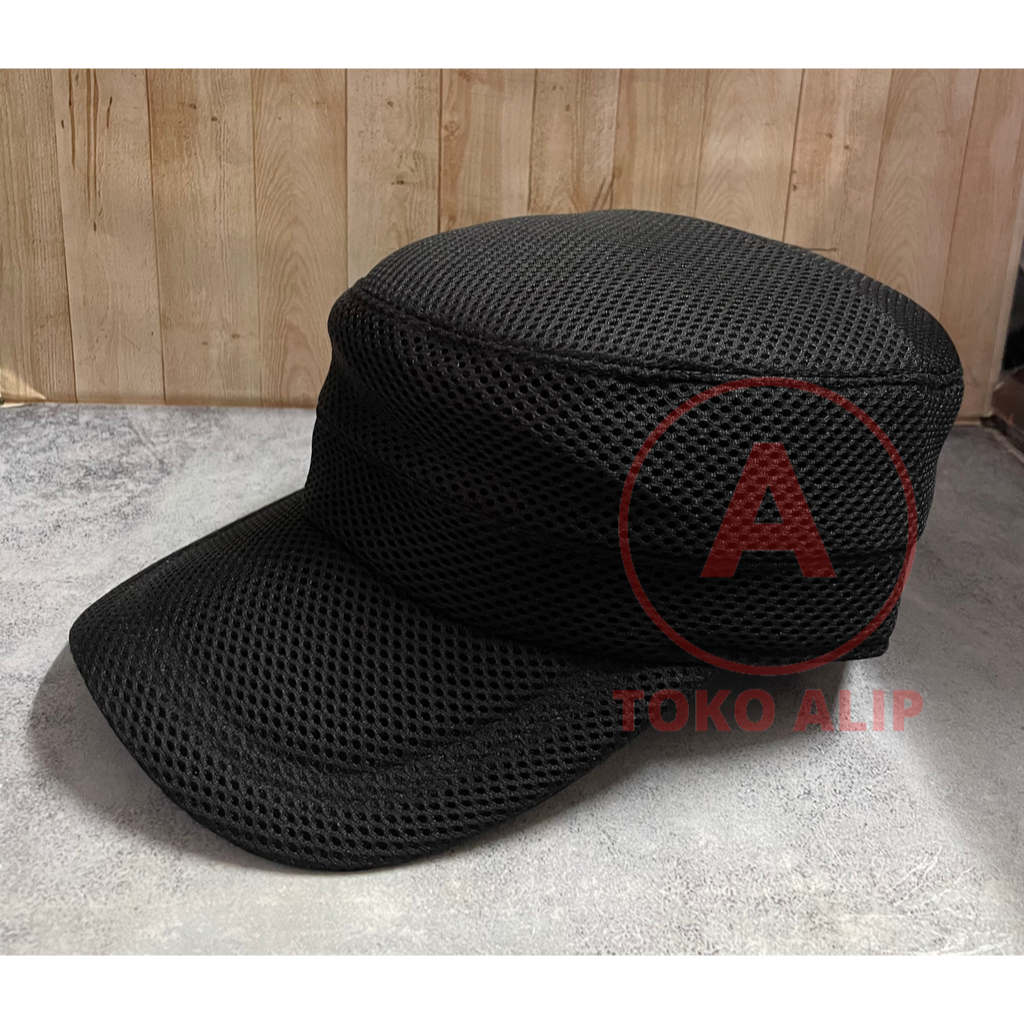 Jual Topi Jaring Hitam Komando - Topi Komando - Topi Jaring - Topi ...