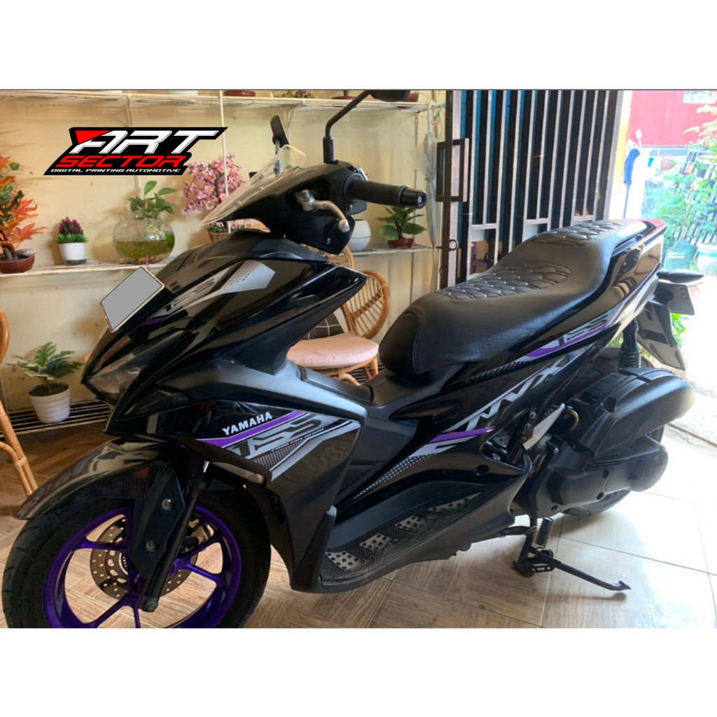 Jual STICKER STRIPING TRANSPARAN AEROX VVA 155 OLD 2016 - 2020 GRADASI ...