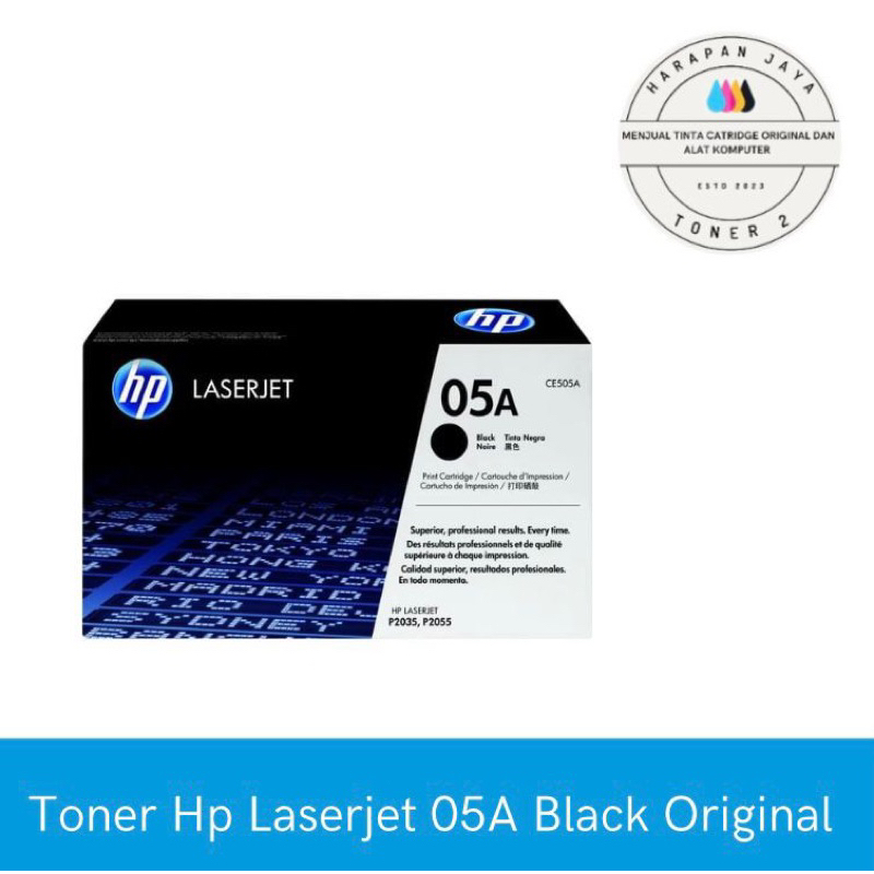 Jual Toner Hp Laserjet 05a Black Original | Shopee Indonesia