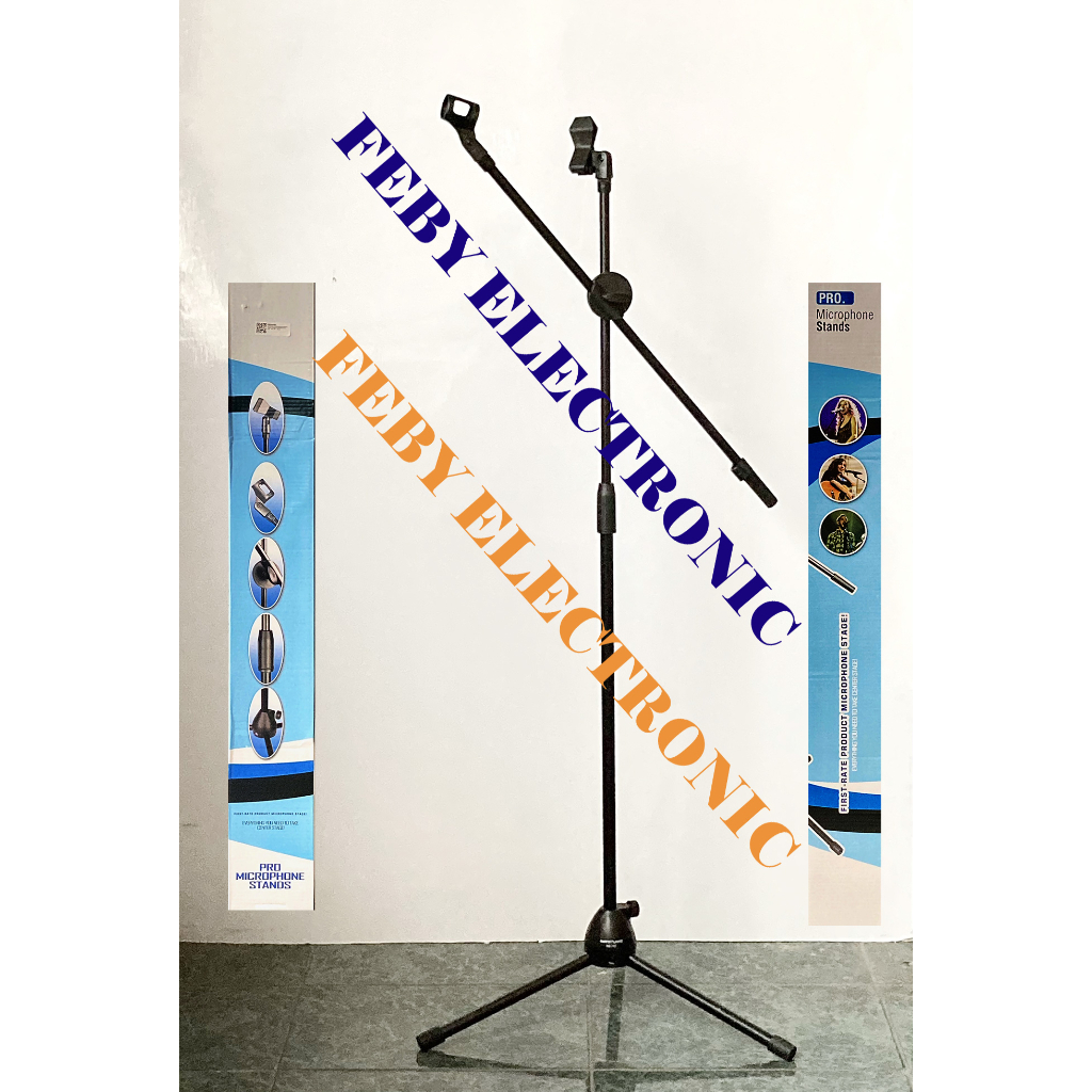 Jual STAND MICROPHONE STAND MIC TRIPOD MIC LANTAI MURAH | Shopee Indonesia