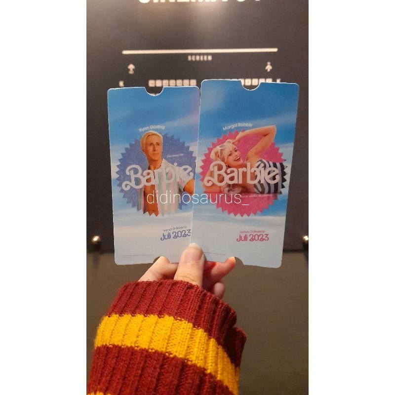 Jual collectible ticket barbie | collectible ticket cgv barbie | CT cgv ...