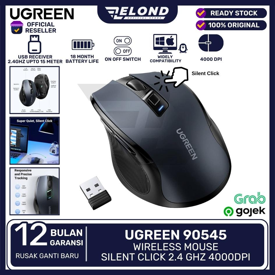 Jual UGREEN Mouse Wireless / Bluetooth + Wireless Gaming UGREEN 90545 / ...