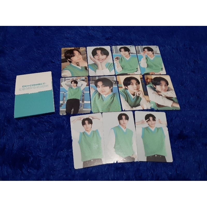 Jual [READY] OFFICIAL TRADING CARD JUNGWON ENHYPEN SET 11 PCS TC EN ...