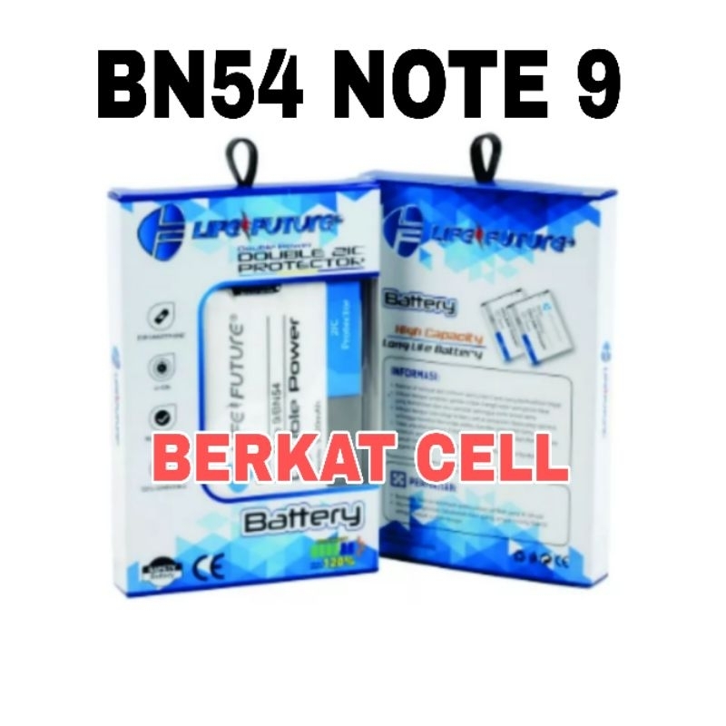 Jual BATERAI XIAOMI NOTE 9 BN54 DOUBLE POWER LIFE FUTURE | Shopee Indonesia