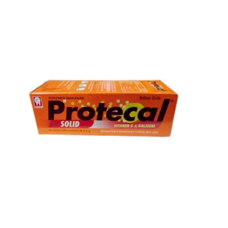 Jual PROTECAL SOLID VITAMIN C DAN KALSIUM ISI 10 TABLET SUPPLEMENT ...