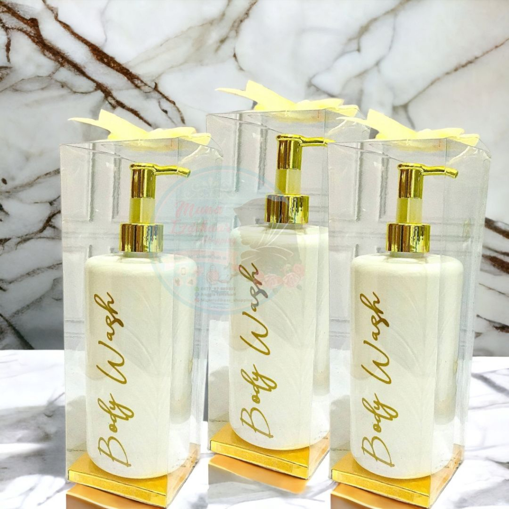 Jual Custom Souvenir Hampers Pernikahan Aesthetic Bottle 500ml ...