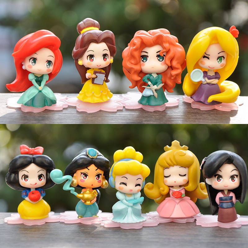 Jual Disney Princess Figure Set 9 Baby Version | Shopee Indonesia