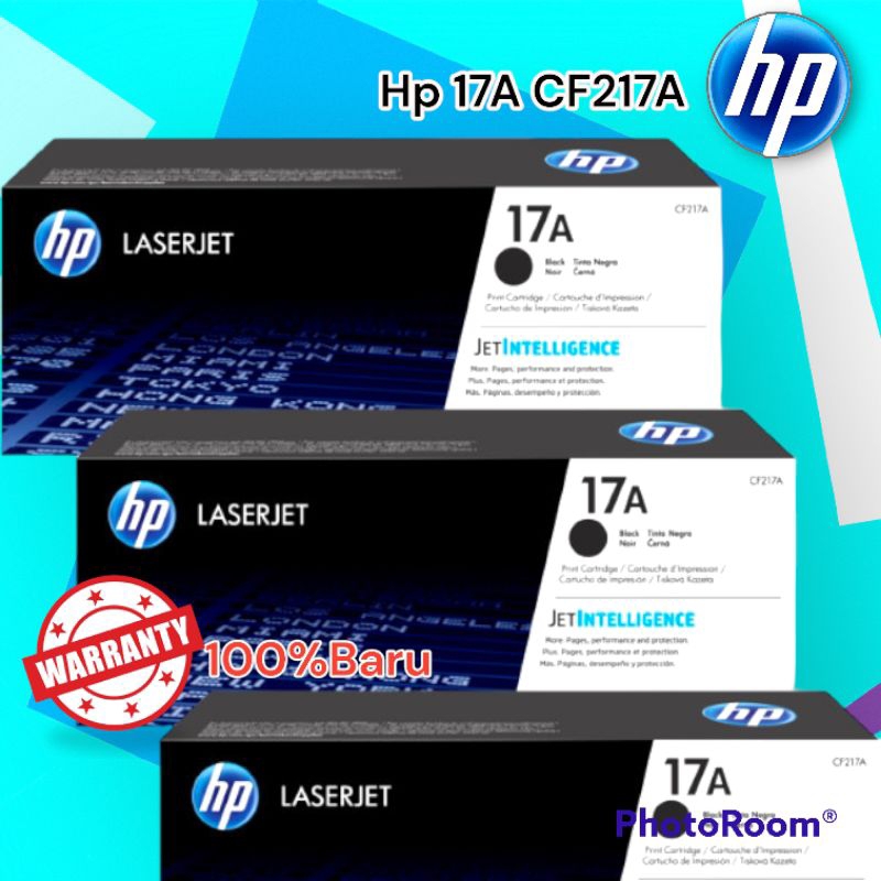 Jual Hp 17A black CF217A Toner LaserJet pro M102 M130 M102a drum hp 19a ...