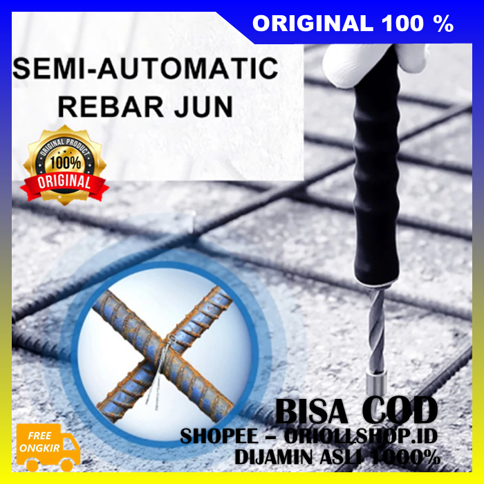 Jual Wire Binder Alat Pengikat Kawat Bendrat Besi Otomatis Rebar Alat ...