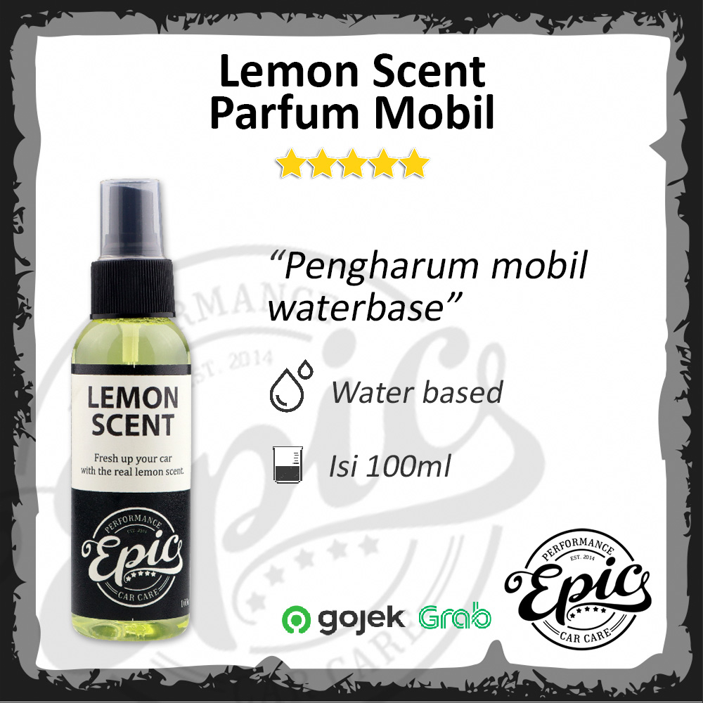 Jual Parfum Mobil Epic Lemon Scent Baunya Fresh Bikin Segar | Shopee ...