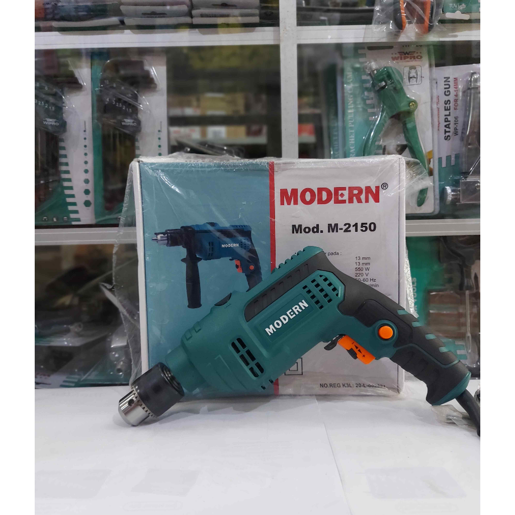 Jual MODERN MESIN BOR LISTRIK 13 MM M 2150 M-2150 ( BOLAK-BALIK ...