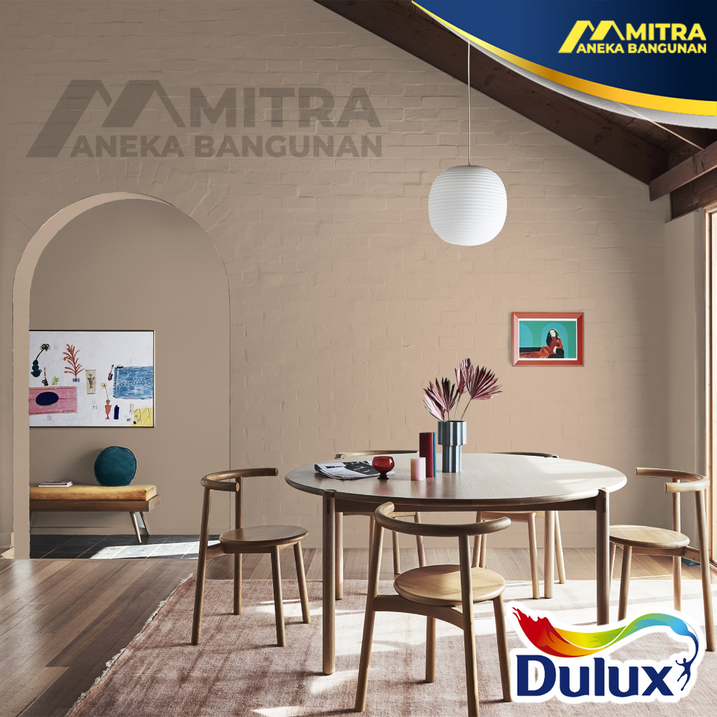 Jual CAT TEMBOK DULUX INTERIOR EKSTERIOR INDIAN PAINTING / COKLAT MOCCA ...