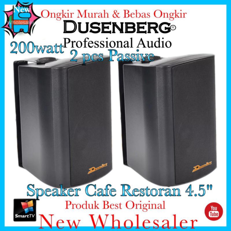 Jual speaker Wall Sound dusenberg 4,5 inch DS4G Original Villa hotel ...