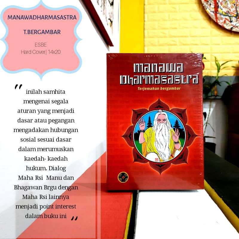 Jual buku Manawa Dharmasastra terjemahan bergambar | Shopee Indonesia