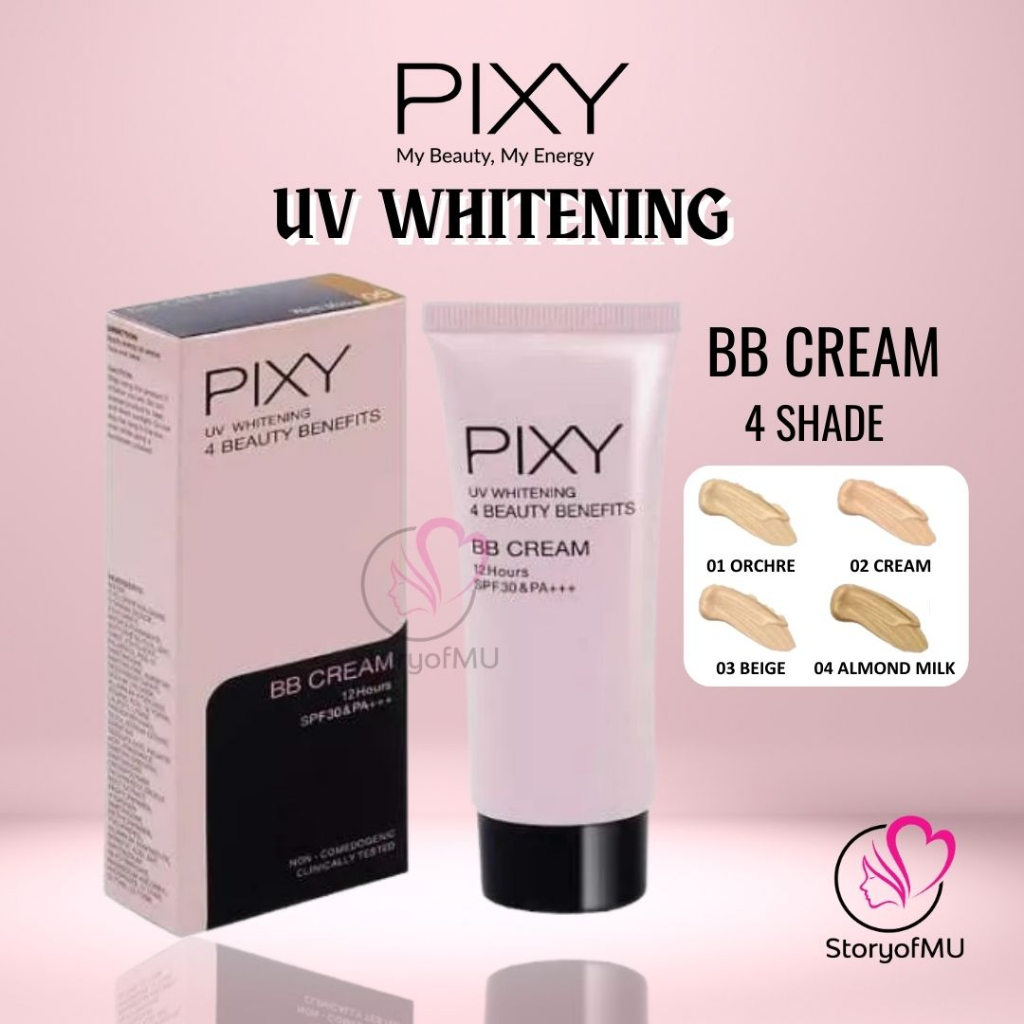 Jual [New Colour 1-5] PIXY UV Whitening BB Cream Spf 30 & PA +++ 30ml | Shopee Indonesia
