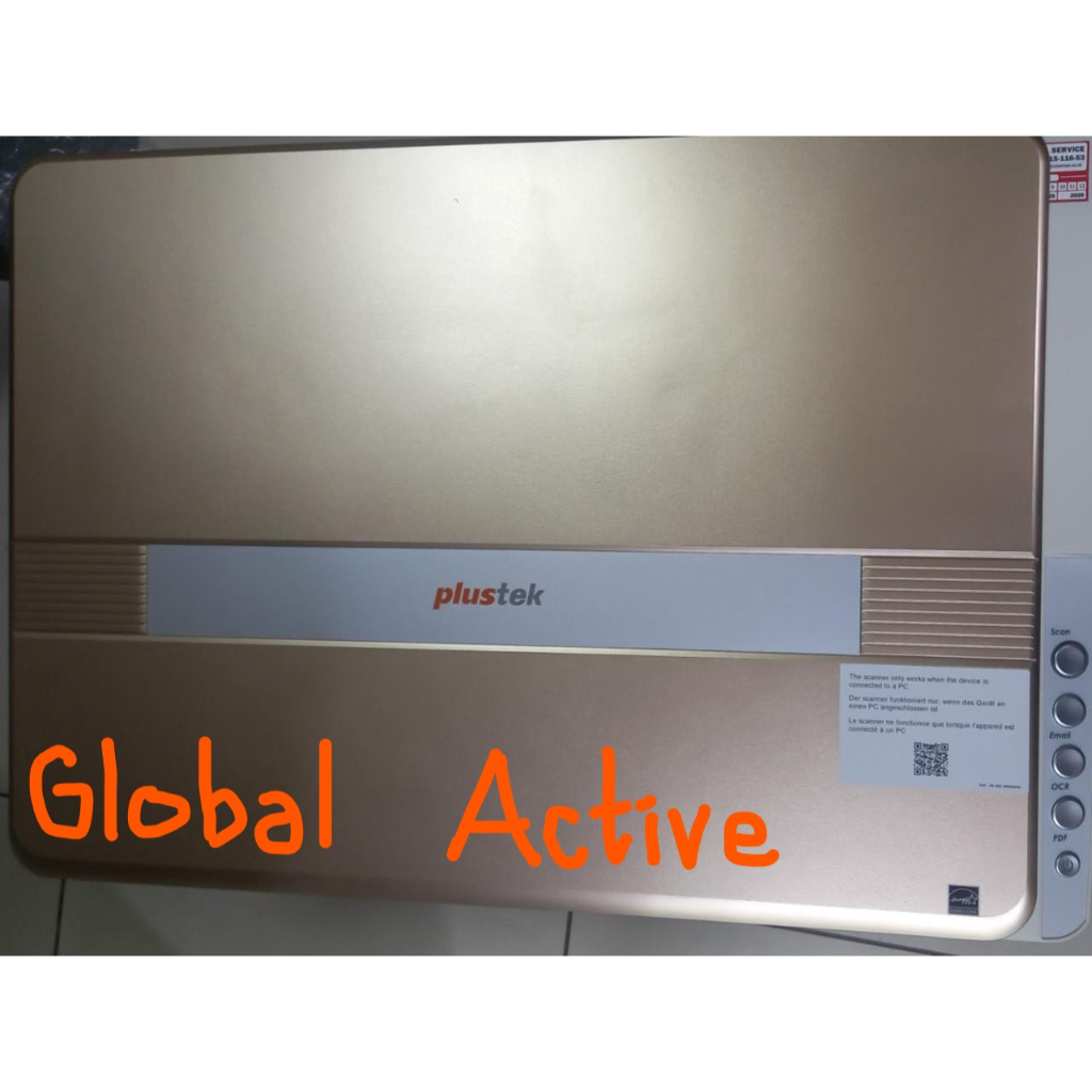 Jual Scanner Plustek OpticSlim 1680 - 3 Detik /lembar (A3 Flatbed ...