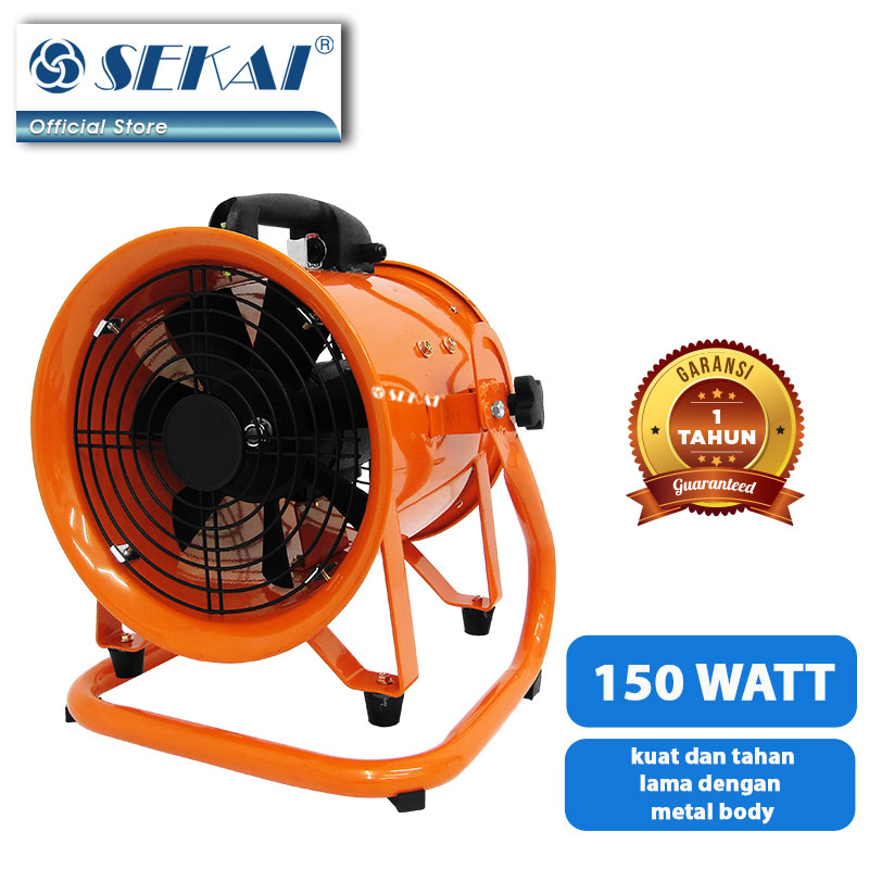 Jual Kipas Exhaust Industri Blower Ventilator 10 Inchi BVF 1042 P SEKAI ...