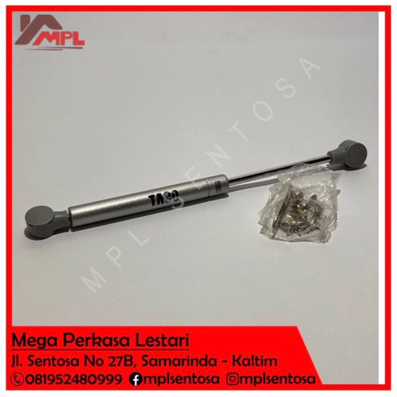 Jual TACO GAS SPRING 100N - PEGAS HIDROLIK MOTOR / JENDELA / PINTU ...