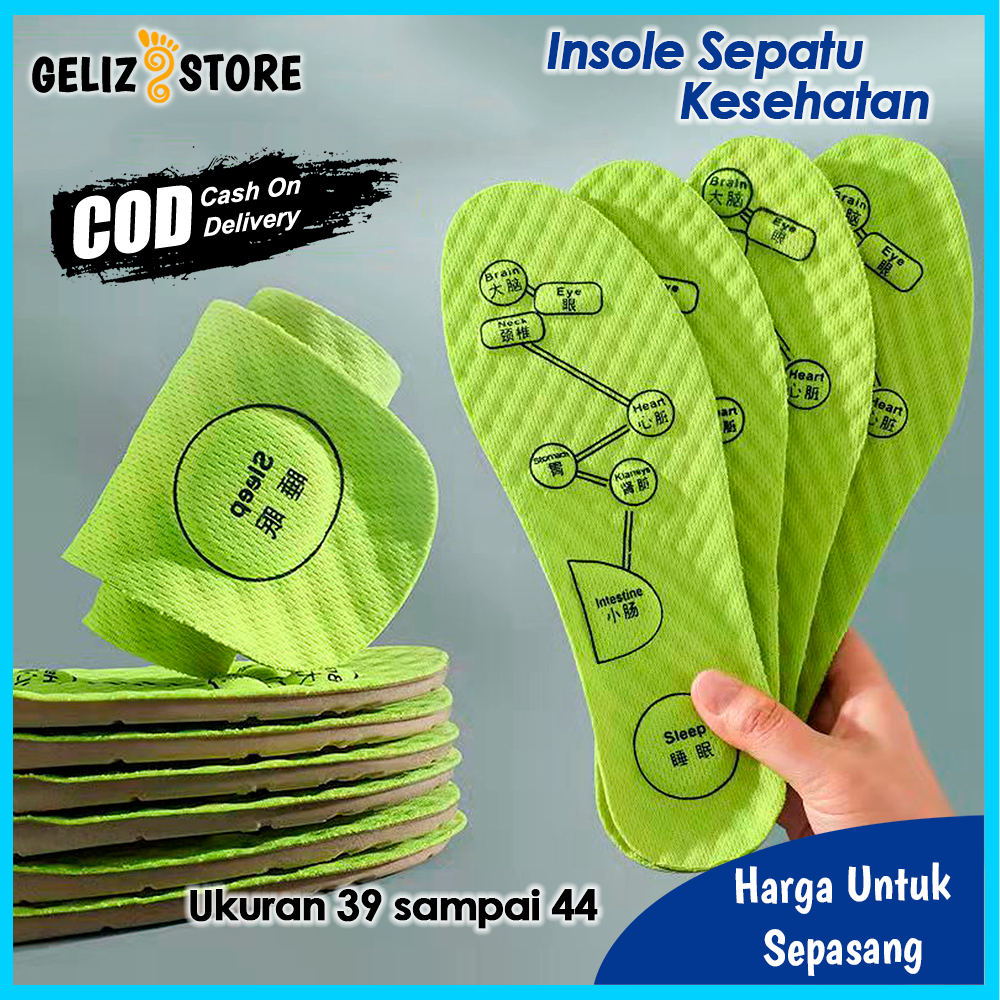 Jual Insole Alas Dalam Sepatu Kesehatan Pria dan Wanita Alas Kaki ...