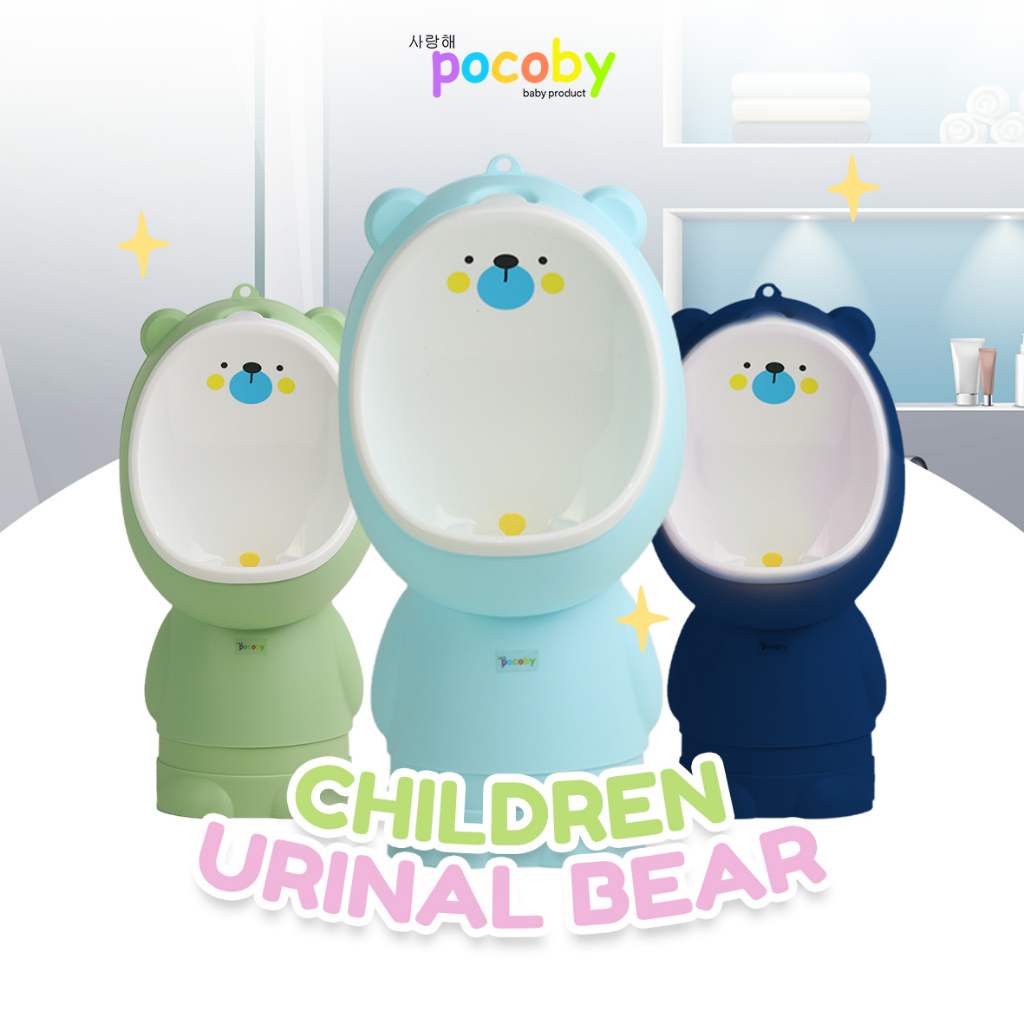 Jual Children urinal bear pocoby / Urinoir anak | Shopee Indonesia