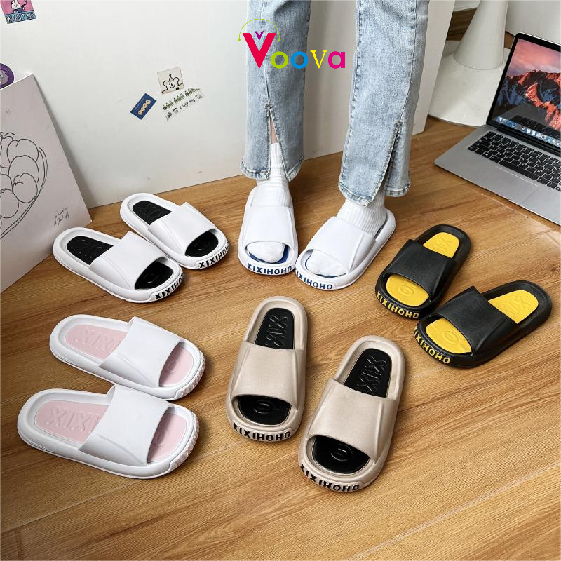 Jual VOOVA Sandal Pencocokan Warna/Sandal Dalam Ruangan/Sandal Luar ...