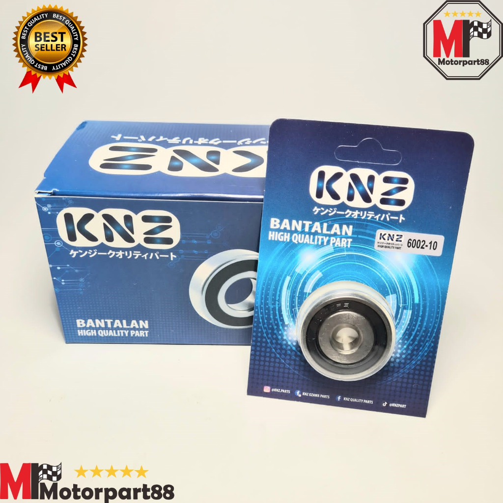 Jual BEARING KNZ BERING LAHER 6002 LU - 10 2RS BAK CVT BEAT VARIO SCOOPY | Shopee Indonesia