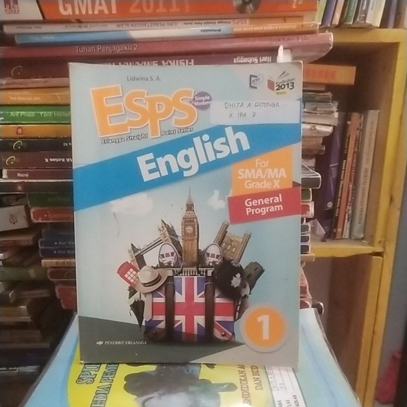 Jual buku esps english kelas 10 sma | Shopee Indonesia