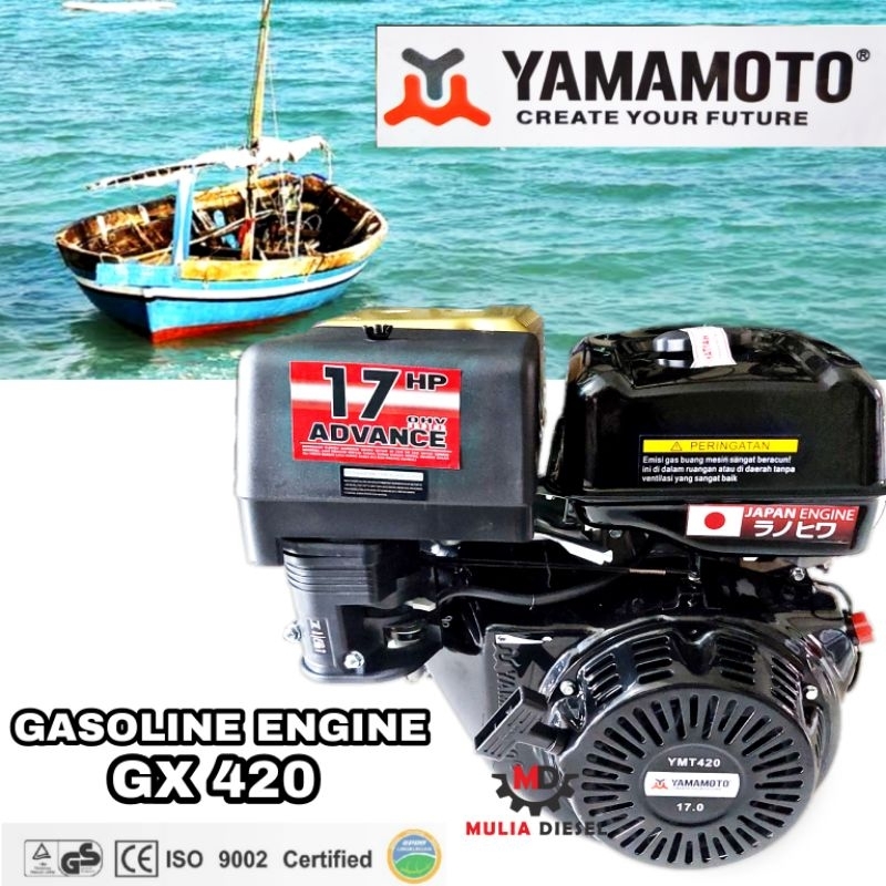 Jual Mesin Penggerak Genset Generator 15 HP 17 HP GX 390 GX 420 ...