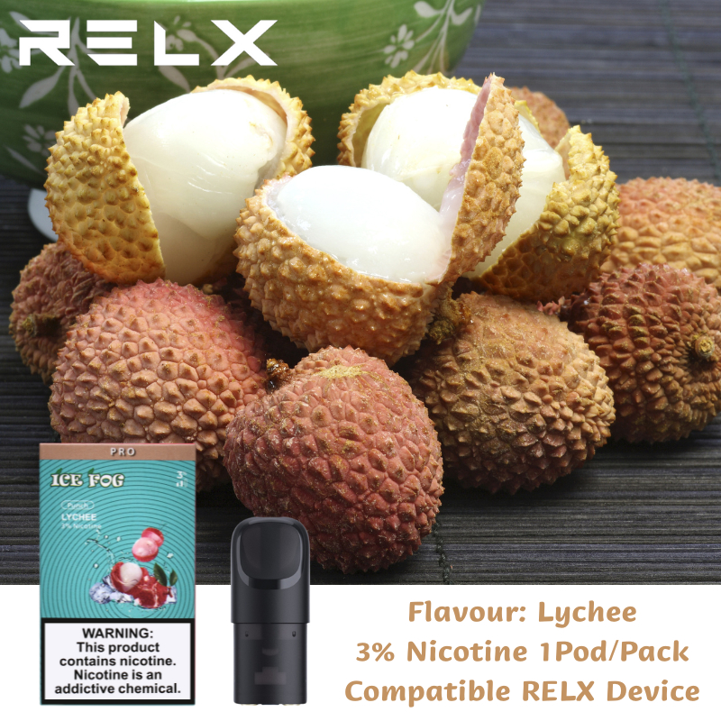 Jual [Relx Pods Refill] Lychee Vapee Pods Compatible RELX Infinity ...