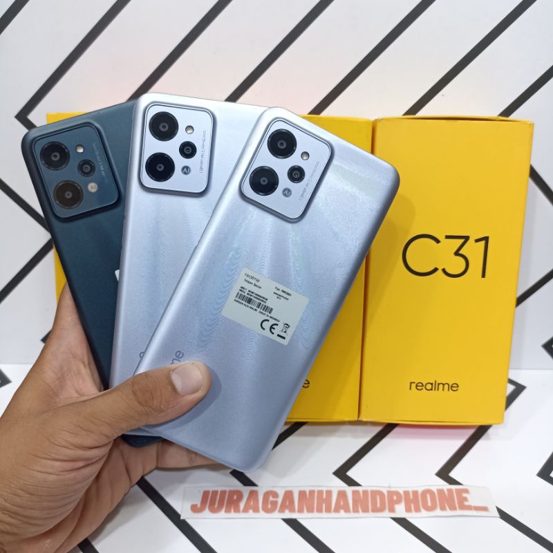 Jual Realme C31 4/64GB + 3/32GB HP Second Seken Bekas Fullset | Shopee ...