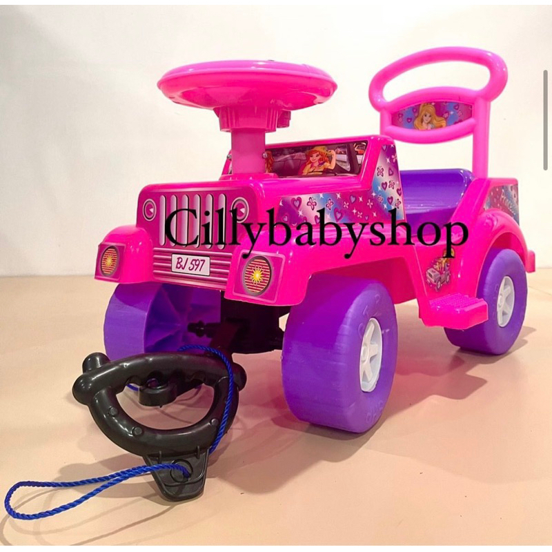 Jual shp bj 597 selika SL200 Mobil dorong jeep barbie - mobil duduk ...