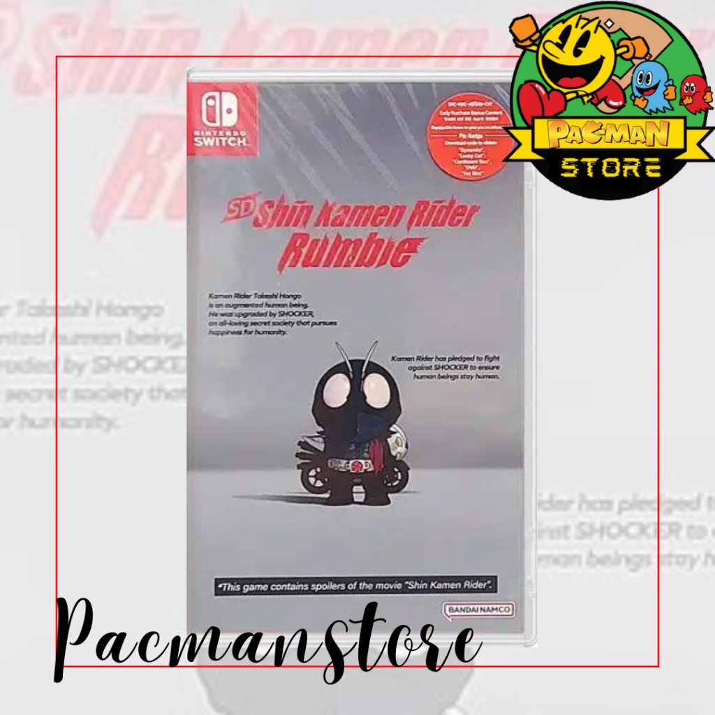 Jual Nintendo Switch SD Shin Kamen Rider Rumble | Shopee Indonesia