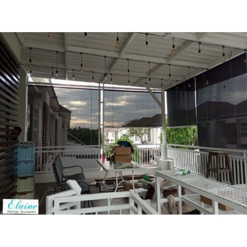 Jual roller blinds outdoor / suntex / santex / roller anti panas ...