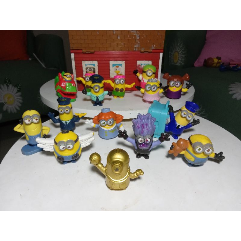 Jual Mainan Minion Happy Kids Meal McD dll Rare Item | Shopee Indonesia