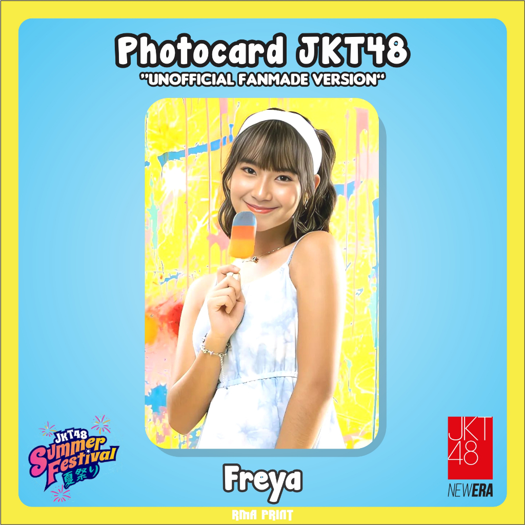 Jual PHOTOCARD JKT48 Unofficial Fanmade Summer edition 2023 | Shopee Indonesia