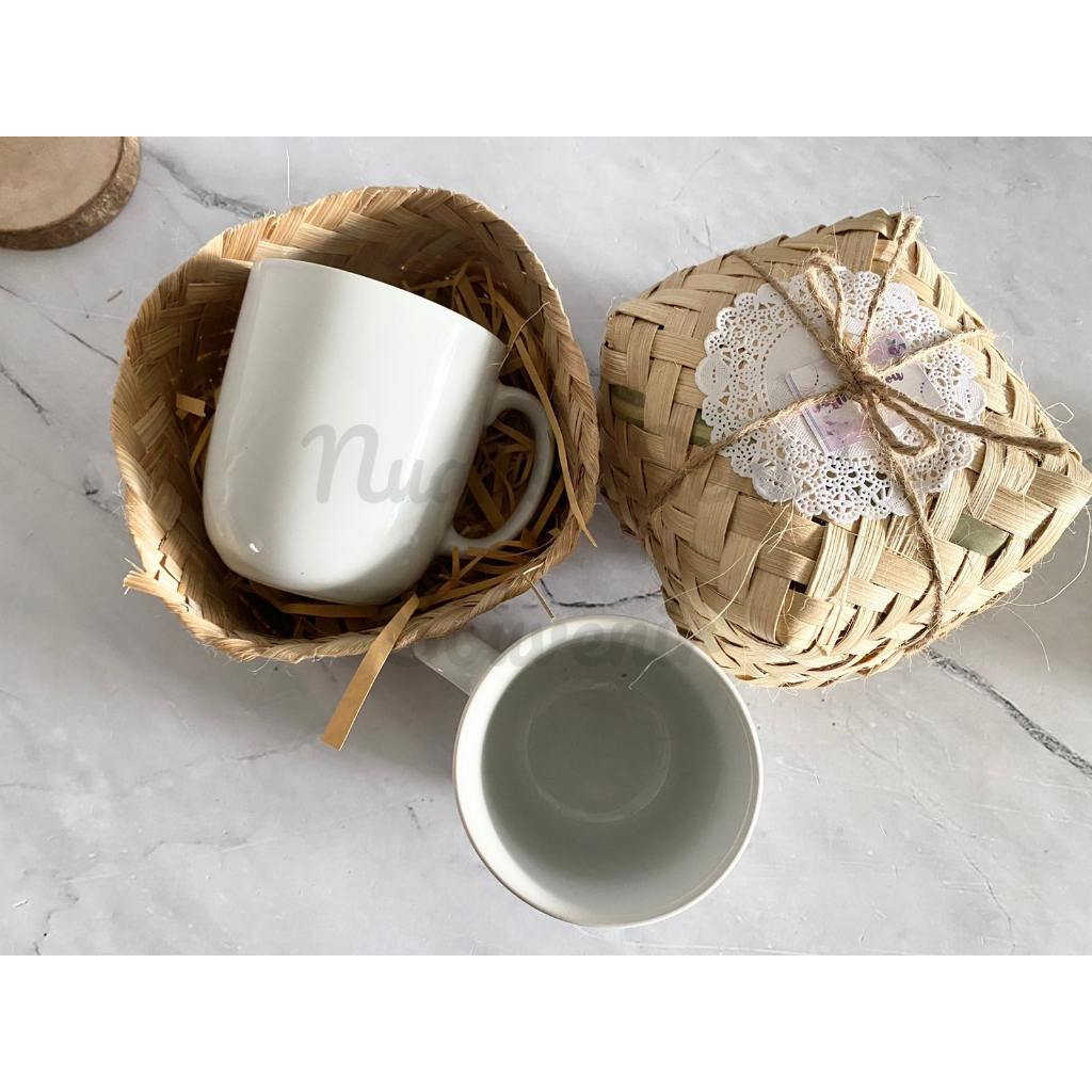 Jual Souvenir Mug Nono Gelas Keramik Oval Cangkir Kapsul Gagang ...