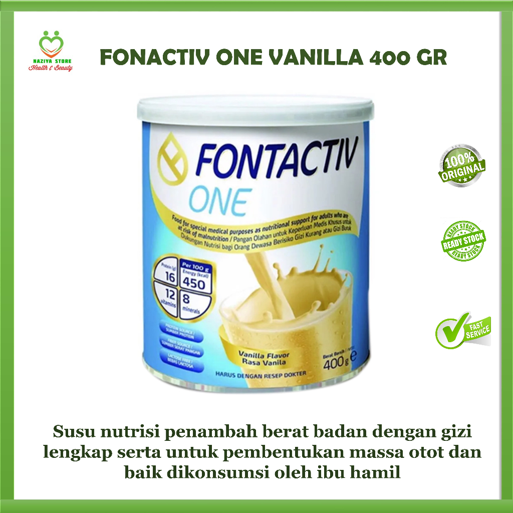 Jual FONTACTIV ONE FONTACTIVE ONE 400g Susu Nutrisi Dewasa Penambah ...