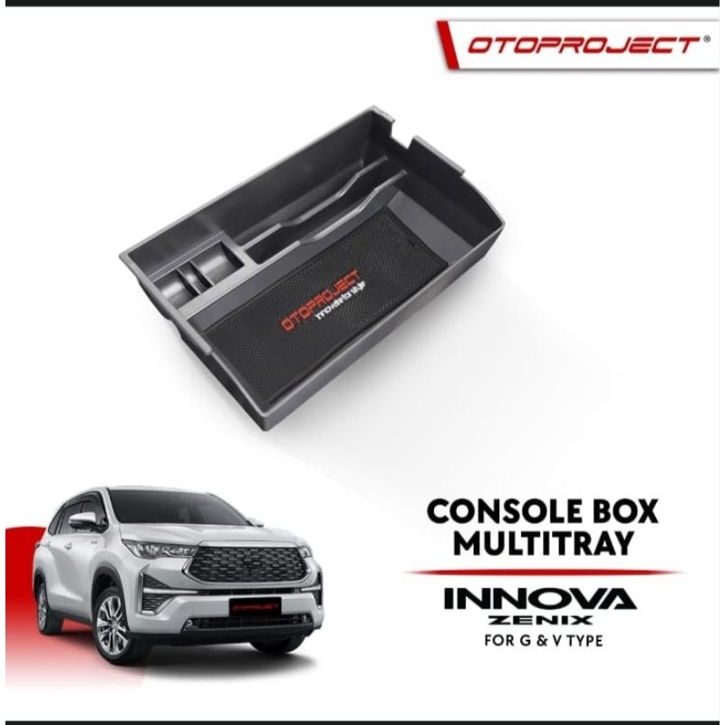 Jual Multi tray Console Box Tambahan Otoproject Innova Zenix | Shopee ...