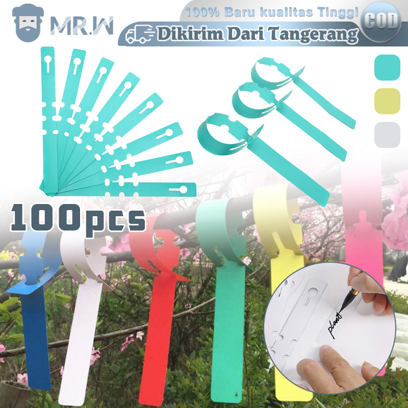 Jual Label Tanaman 100pcs Plant Label Penanda Tanaman Pvc Label Tanaman Waterproof | Shopee ...
