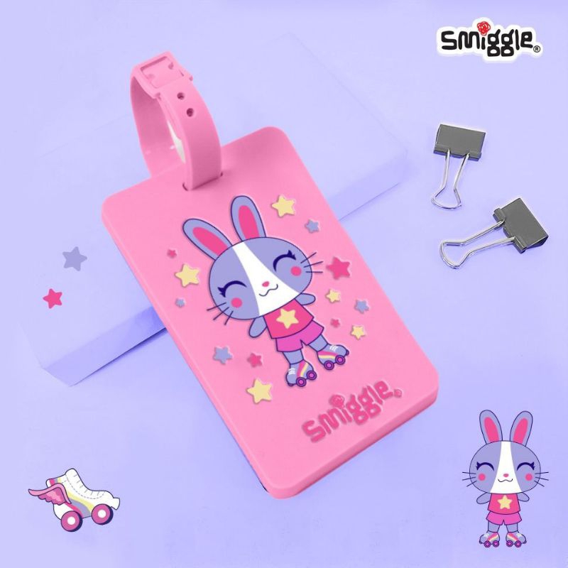 Jual Smiggle teeny bag tag card holder/name tag Smiggle/Smiggle name ...