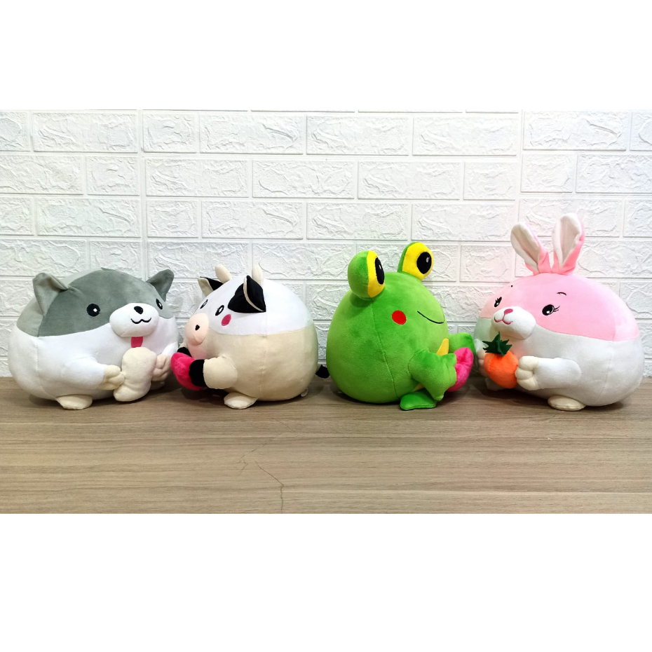 Jual Boneka Gemoy Animal Series Rabbit Frog Cow Husky | Shopee Indonesia