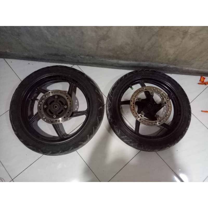 Jual velg honda cbr 150r k45a cbr 150fi cbu thailand cbr 150 enkei ...