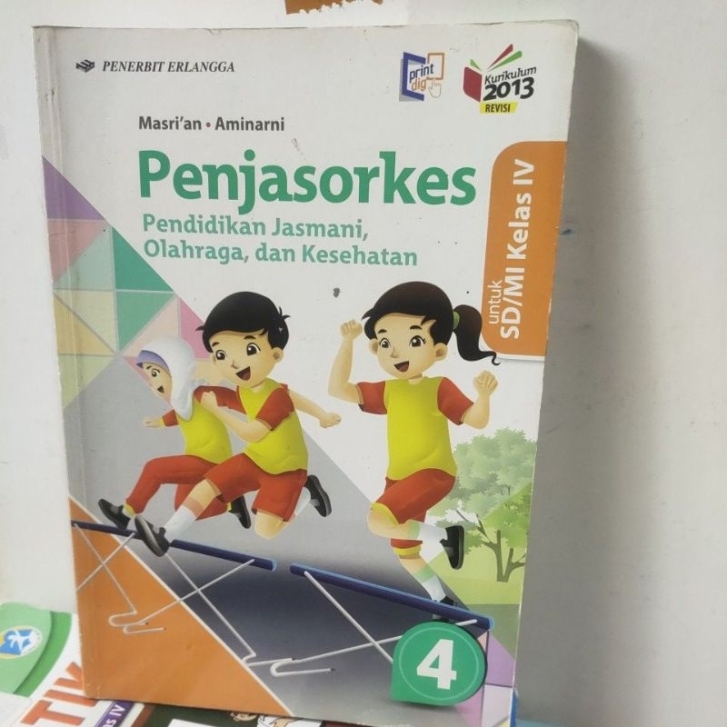 Jual PENJASORKES PENDIDIKAN JASMANI OLAHRAGA DAN KESEHATAN UNTUK SD/MI KELAS IV PENERBIT ...