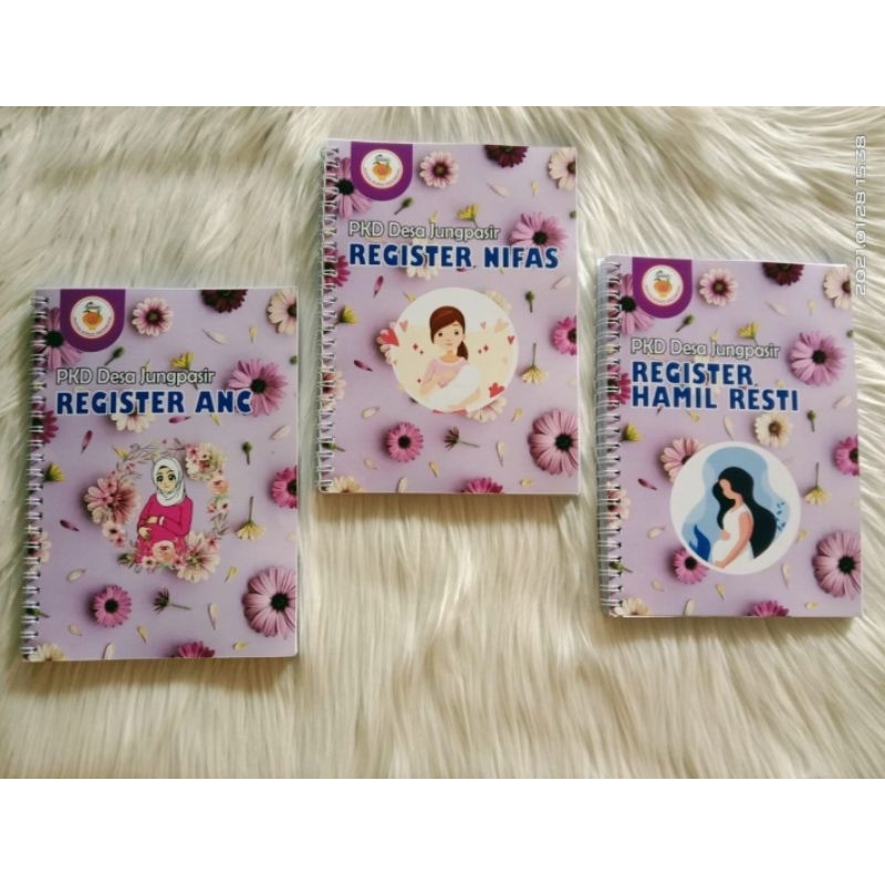 Jual Buku Register Bumil Resti/Register ANC/Register KB/Register Partus ...