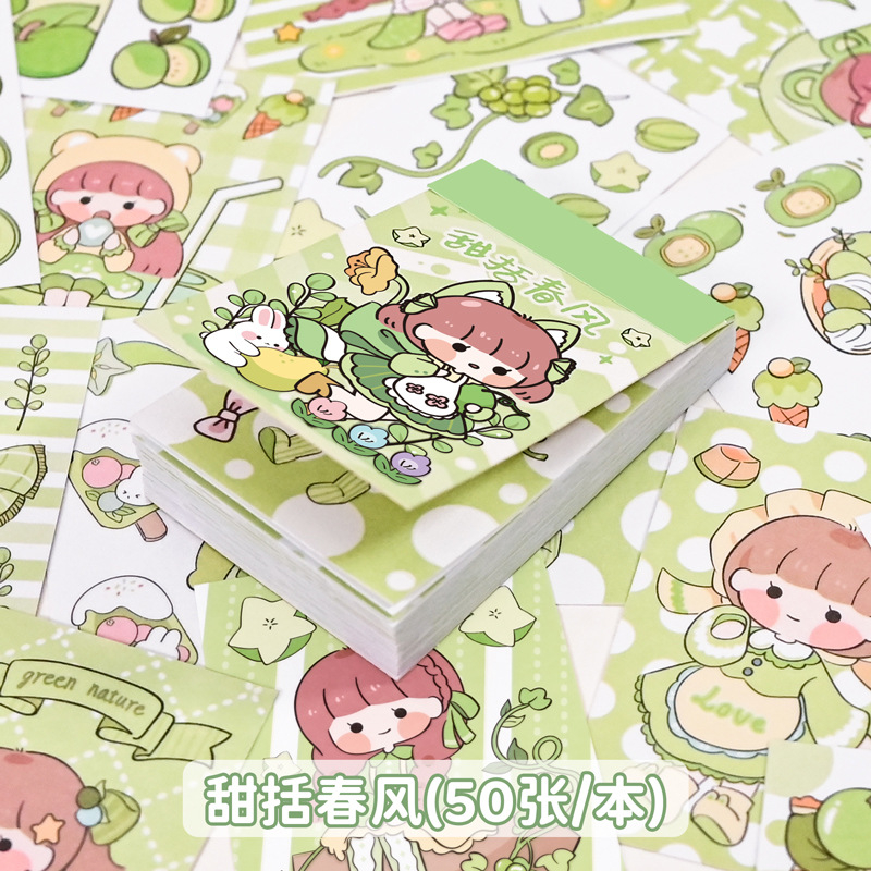 Jual stiker anak lucu motif kartun 1 SET MINI BOX / stiker lucu tempel ...