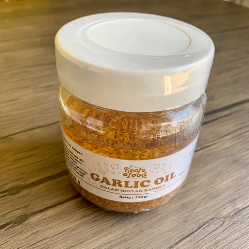Jual Keefe Food Garlic Oil Dalam Minyak Canola 250gr | Shopee Indonesia