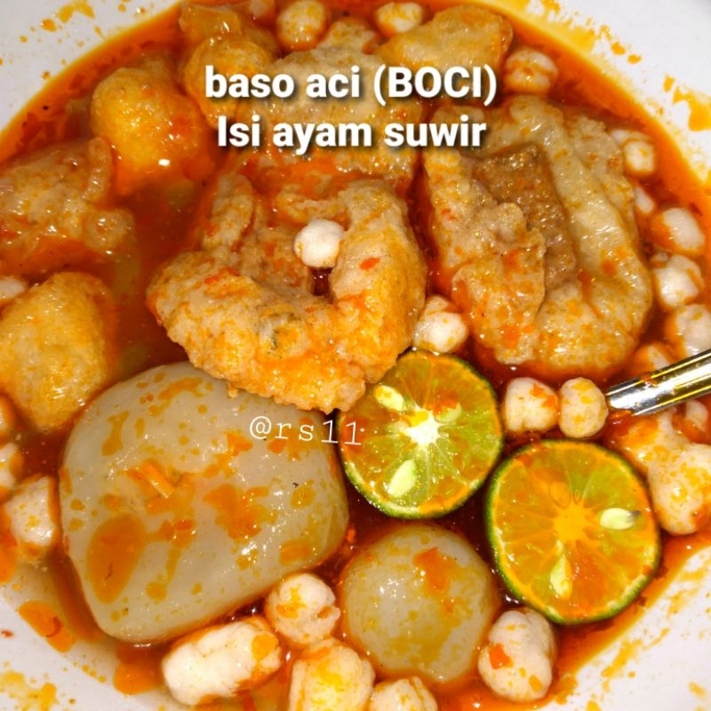 Jual ISI LEBIH BANYAK BASO ACI BOCI AYAM SUWIR PEDAS | Shopee Indonesia