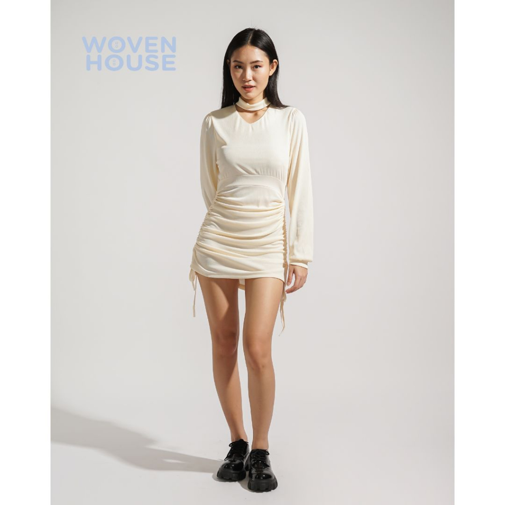 Jual WovenHouse | Mini Dress Serut TM | Shopee Indonesia